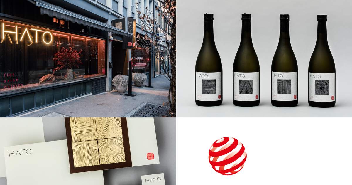 allink gewinnt «Red Dot» für das Restaurant HATO Brand Design | allink